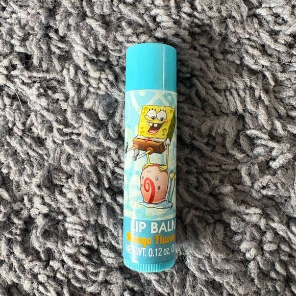 Makeup | Nwt Mango Scentedflavored Spongebob Themed Lip Balm | Poshmark